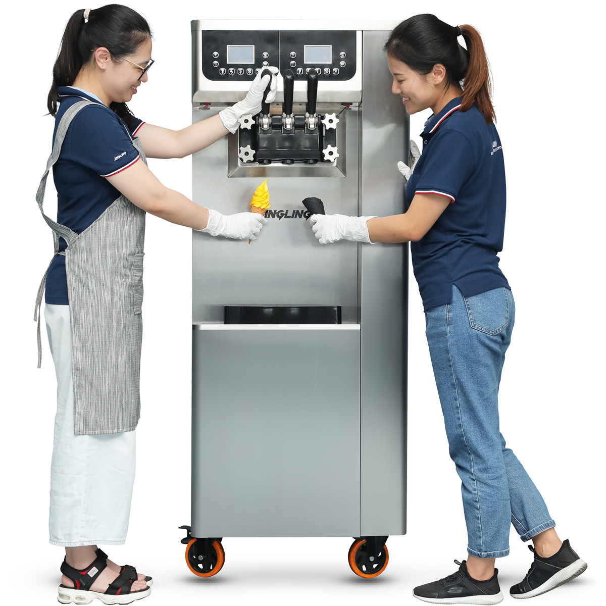 Twin Twist Soft Serve ice cream machine